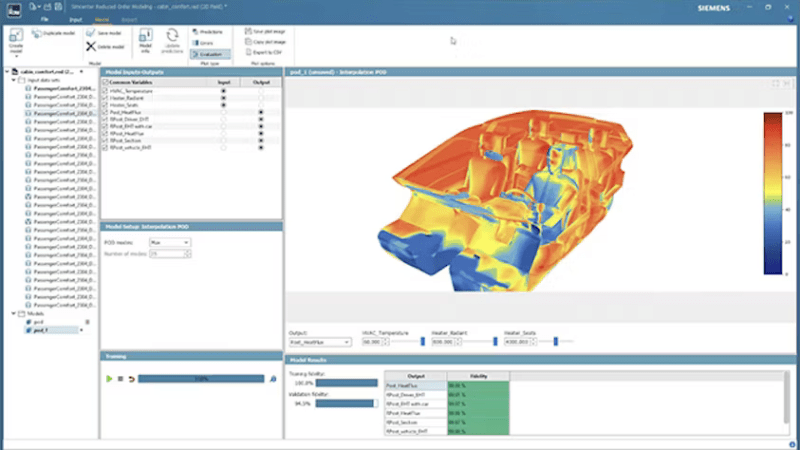 Simcenter ROM | 透過 AI 降階建模，自動化 CAE 數據分析
